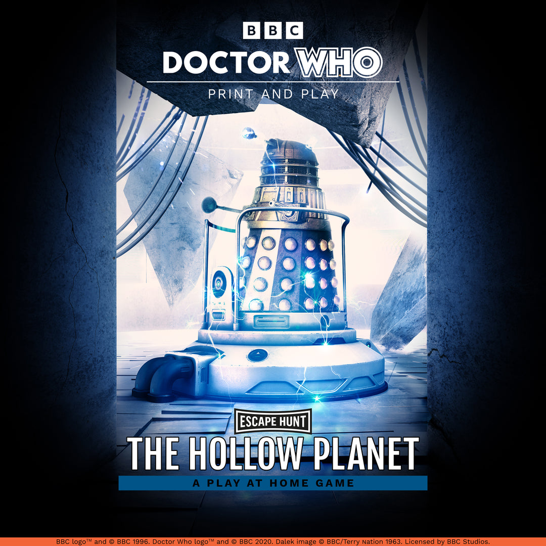 Doctor Who: The Hollow Planet | Print & Play game | Escape Hunt ...